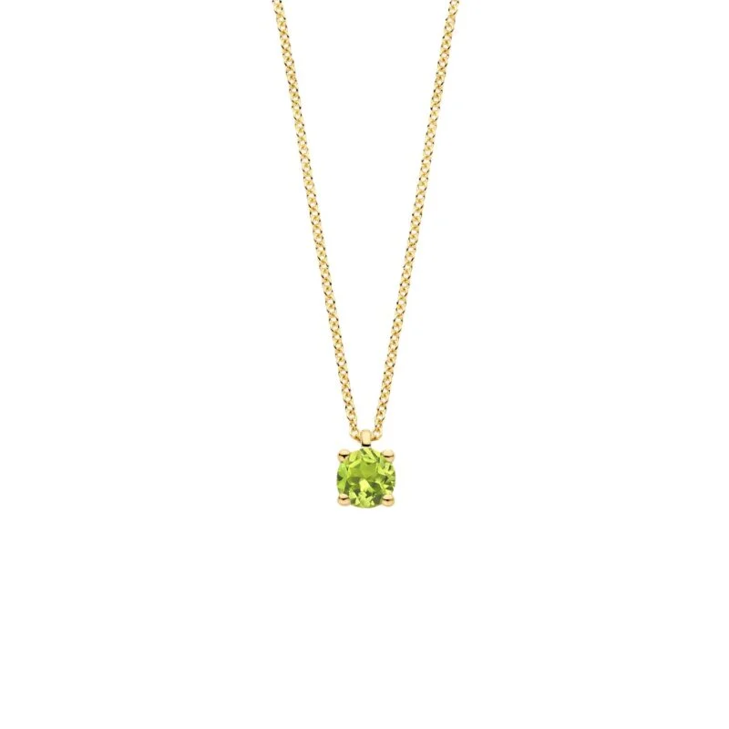 Blush Birthstone Ogrlica Peridot