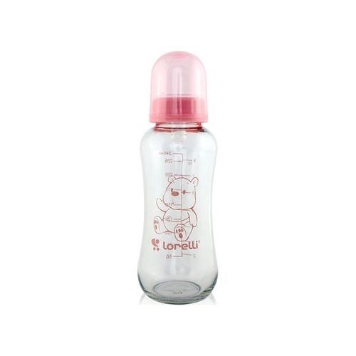 Lorelli Staklena Flašica 240Ml (6M+) - Blush Pink