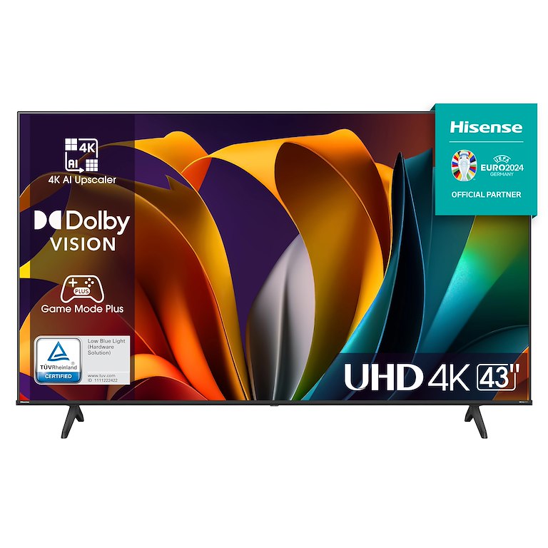 Hisense 43A6N Smart TV 43" 4K Ultra HD DVB-T2