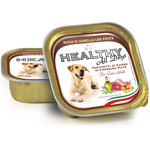 VBBD Healthy All Days pate vlažna hrana za pse - jagnjetina sa krompirom 300g