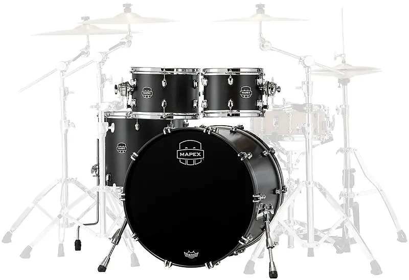 Mapex SR529XFB Saturn 4-pc Shell Pack - Satin Black