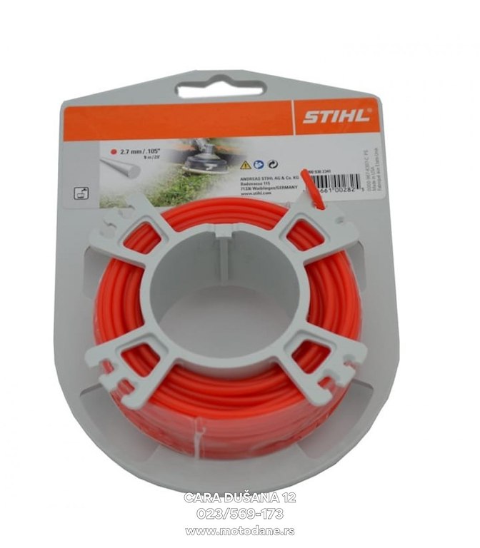 Trimi nit okrugla 2.7mm x 9m Stihl