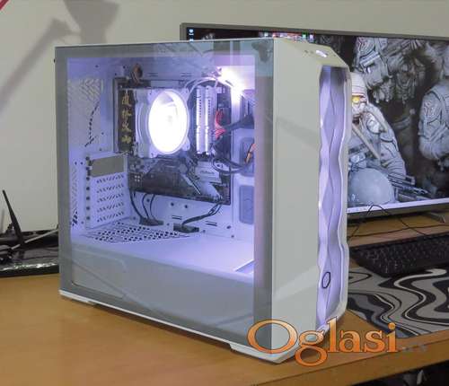 White PC Ryzen 7 7700X ASRock B650M Pro RS 32GB DDR5 1TB M2 700W CoolerMaster + Garancija 2027.