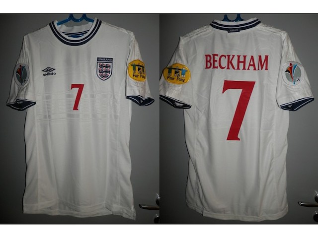 Engleska dres (EURO 2000) David Beckham 7 England