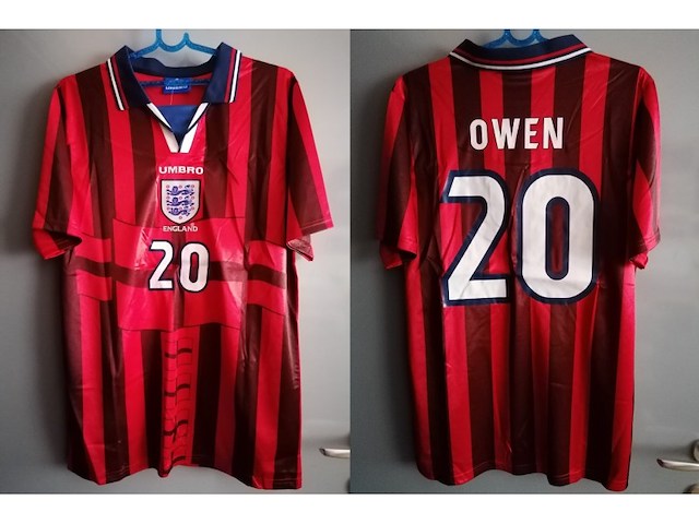 Engleska dres (World Cup 1998) Michael Owen 20 England