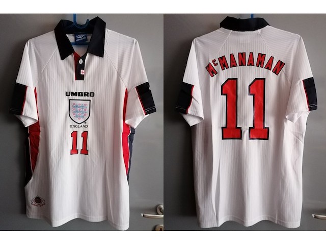 Engleska dres (World Cup 1998) McManaman 11 England