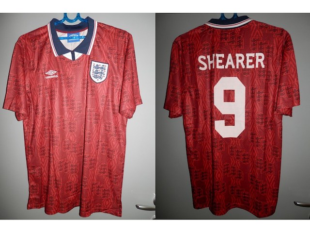 Engleska dres (World Cup 1994) Alan Shearer 9 England