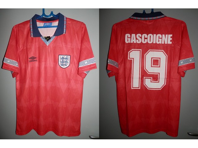 Engleska dres (World Cup 1990) Paul Gascoigne 19