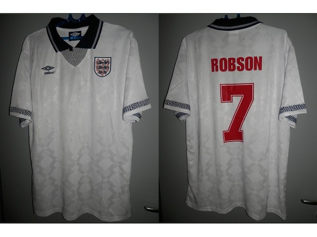 Engleska dres (World Cup 1990) Bryan Robson 7 England