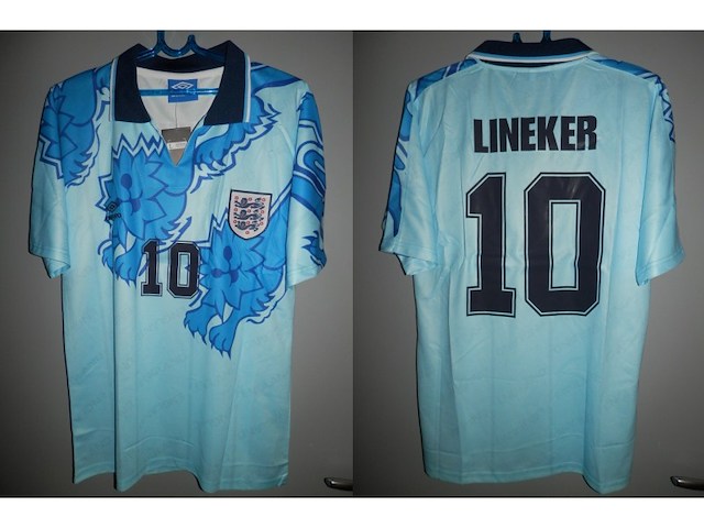 Engleska dres (EURO 1992) Gary Lineker 10 England