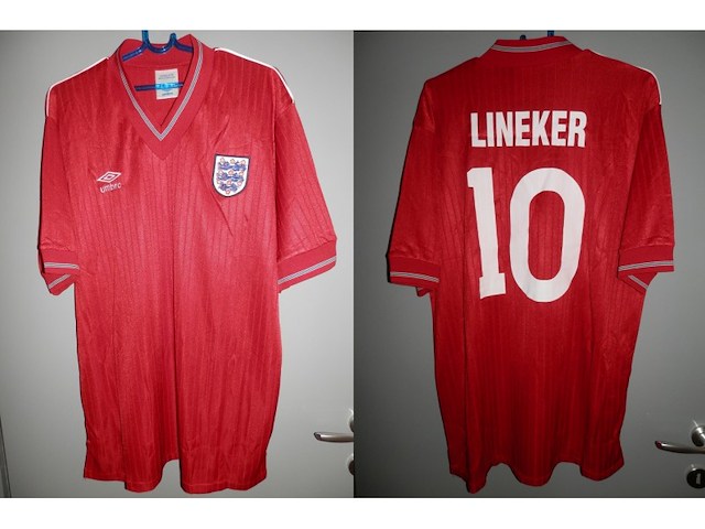 Engleska dres (World Cup 1986) Gary Lineker 10 England