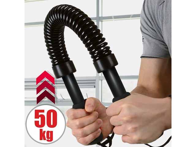 GORILLA SPORTS Opruga za trening otpora Power Twister - 50 kg