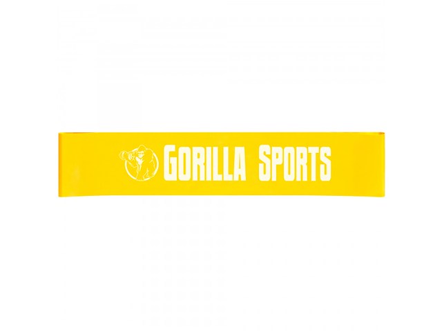 GORILLA SPORTS Elastična traka za vežbanje (0,6 mm)