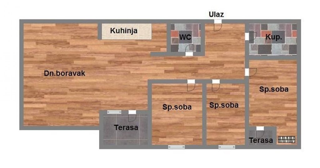 - 80m2 - Četvorosoban - Urbana lokacija