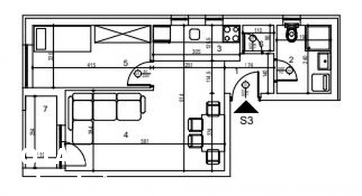 NOVI SAD - LIPOV GAJ - 42. 00 m2