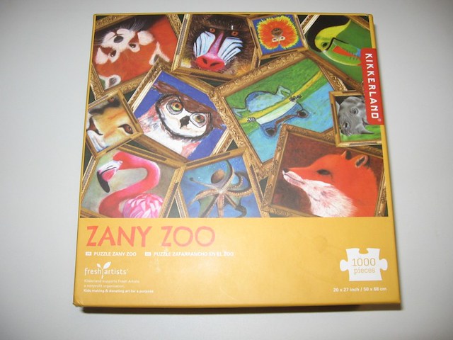 Zany zoo puzzle 1000 kom.