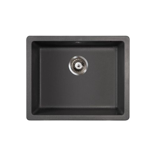 METALAC Granitna sudopera X Granit Quadro U50 570x470 CRNA, podgradna 347263