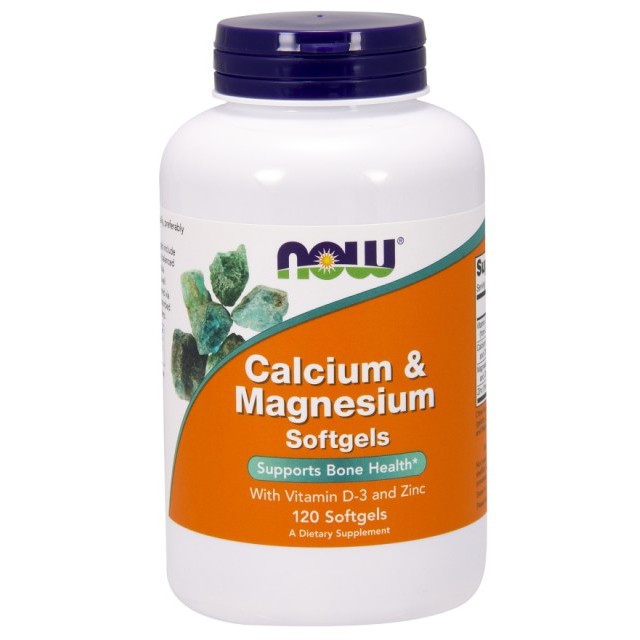 NOW KALCIJUM, MAGNEZIJUM I D-3 VITAMIN KAPSULE A120