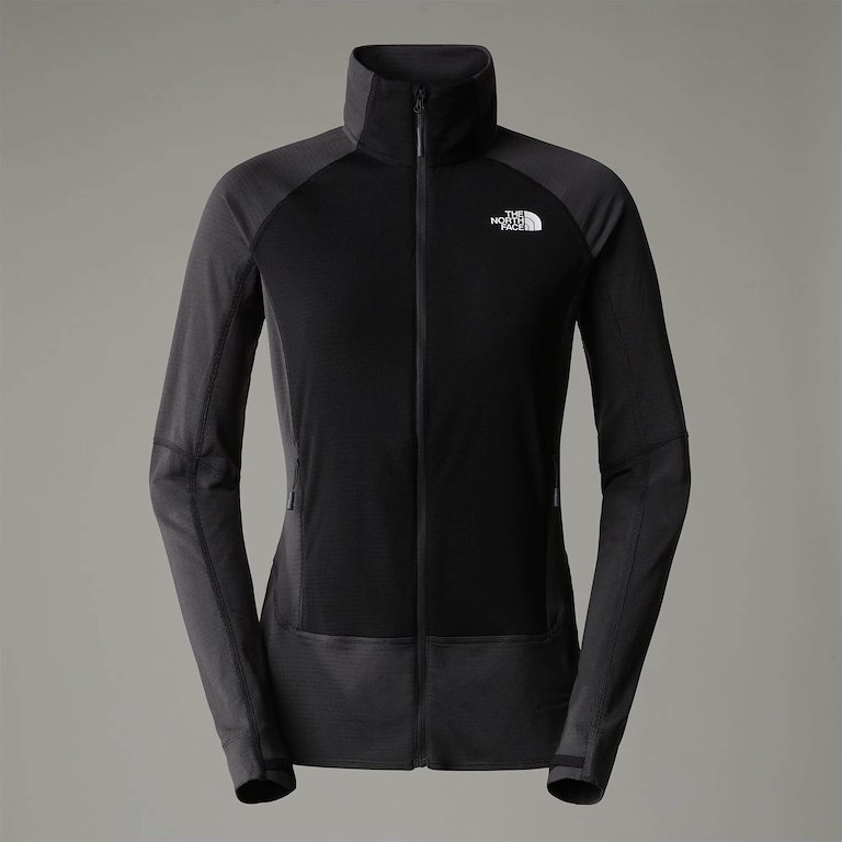 The North Face W BOLT POLARTEC JACKET, ženski duks za planinarenje, siva