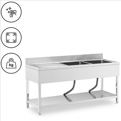 Royal Catering Sudopera kuhinjski element 180x60cm