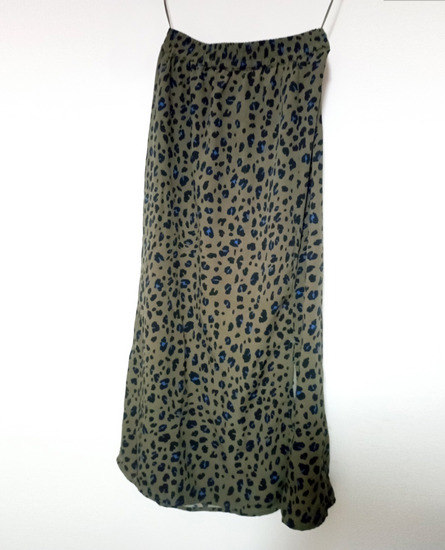 Nova leopard suknja Only zelena