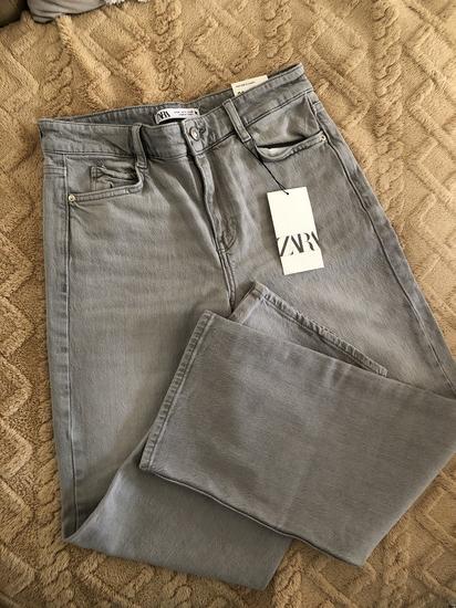 ZARA straight high waist farmerice