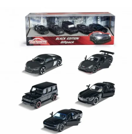 Majorette black edition 5 vozila giftpack ( M2053174 )