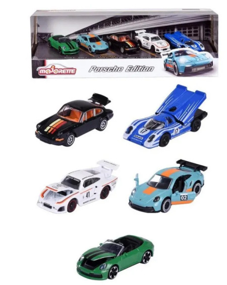 Majorette porsche motorsport 5 vozila giftpack ( M2053172 )