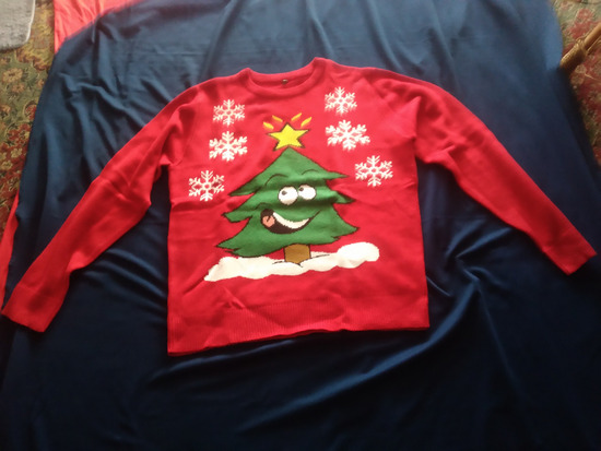 XXL velicina novogodisnji dzemper