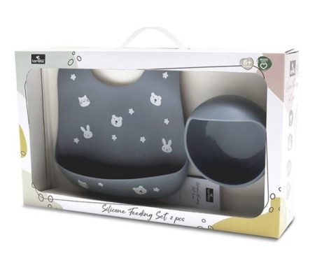 Lorelli set za hranjenje (2 kom) natural grey ( 10230710003 )