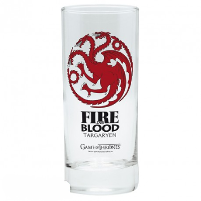 Čaša - Game of Thrones, Targaryen, 290 ml