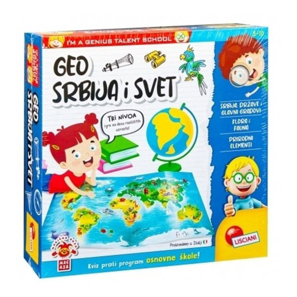 MALI GENIJE ZANIMLJIVA GEOGRAFIJA RS 1000545