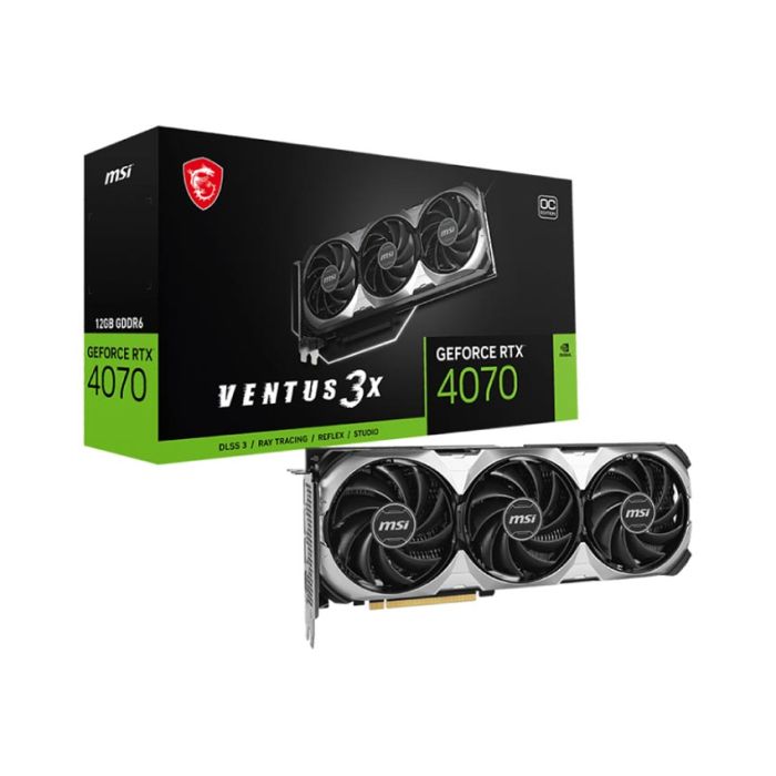 Grafička kartica MSI nVidia GeForce RTX 4070 12GB RTX 4070 VENTUS 3X E1 12G OC