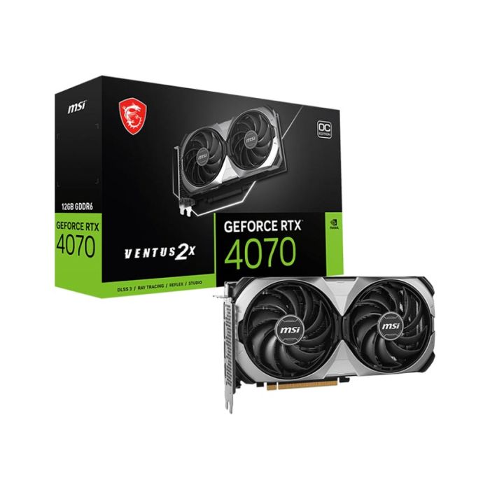 Grafička kartica MSI GeForce RTX 4070 12GB RTX 4070 VENTUS 2X E1 12G OC