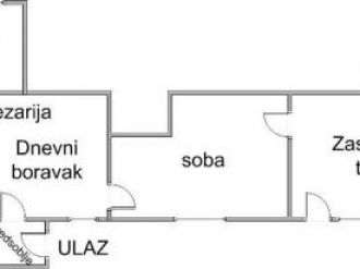 57m² 500€
Beograd, Novi Beograd, Ledine