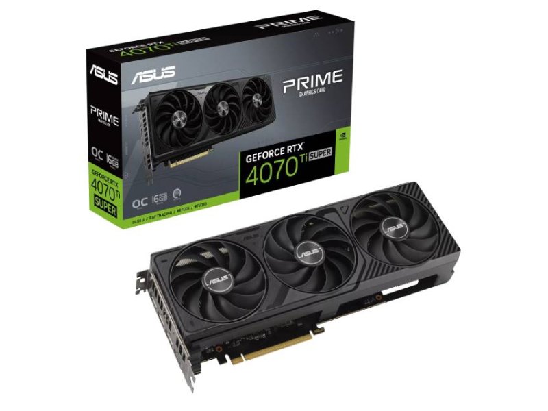 ASUS NVIDIA GEFORCE RTX 4070 TI SUPER 16GB 256BIT PRIME-RTX4070TIS-O16G GRAFIČKA KARTA