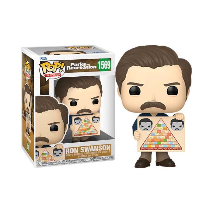 Figura Funko POP! TV: Parks & Recreation 15th - Ron Swanson