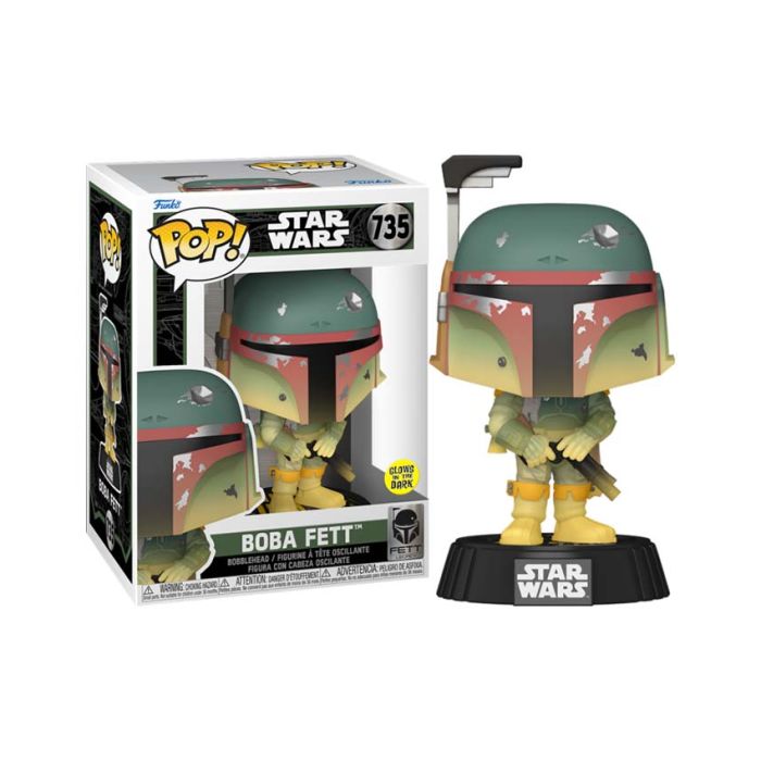 Figura Funko POP! Star Wars: Fett Legacy - Boba Fett (Glow)