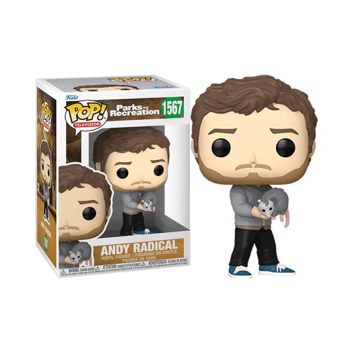 Figura Funko POP! TV: Parks & Recreation 15th - Andy Radical