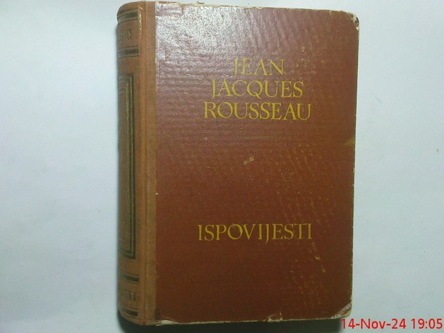 JEAN JACQUES ROUSSEAU -  IPOVIJESTI