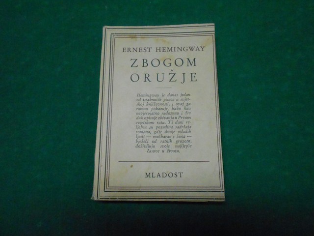 Ernest Hemingway - Zbogom oružje