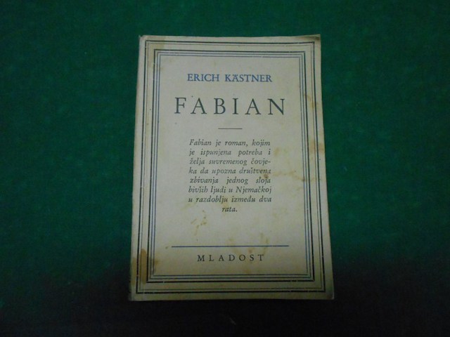 Erich Kastner - Fabian