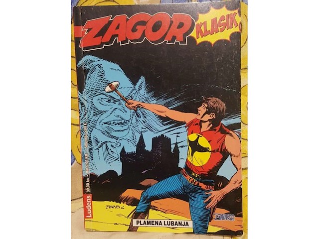 PLAMENA LUBANJA, Zagor klasik 54