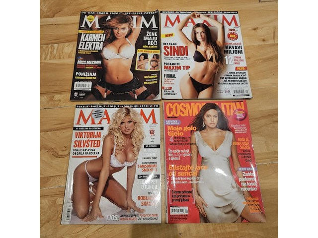 Maxim plus Cosmopolitan