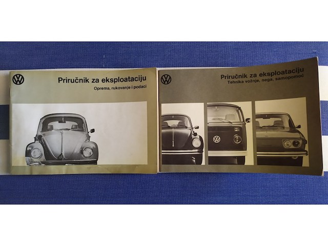 Volkswagen BUBA - Priručnik za eksploataciju, 1 i 2.