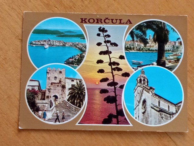 Korčula - Hrvatska - Putovala 1987.g -