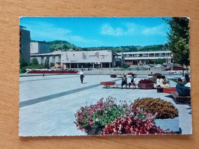 Titovo Užice - Trg Partizana - Putovala 1968.g -