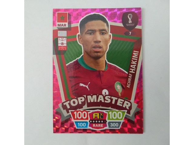 TOP MASTER 7 - Hakimi - Adrenalyn Qatar 2022