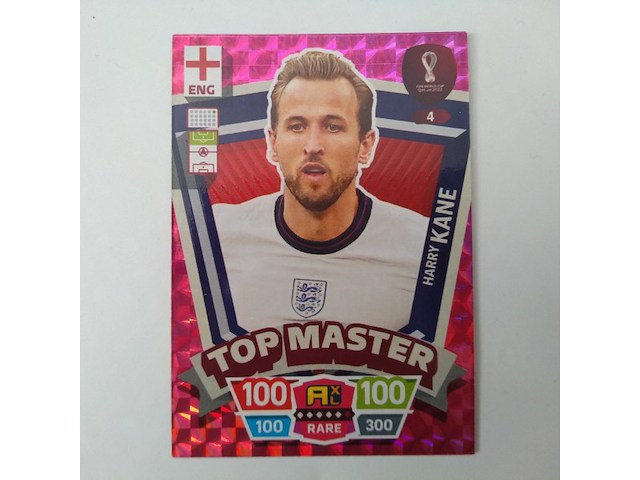 TOP MASTER 4 - Harry Kane - Adrenalyn Qatar 2022