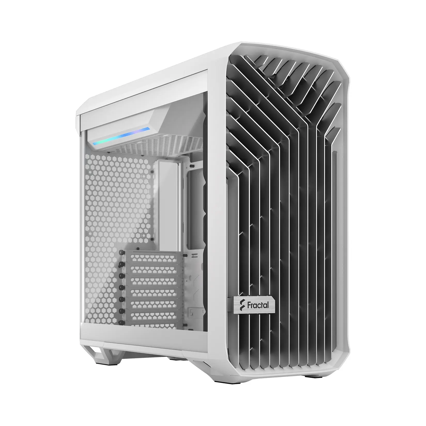 FRACTAL DESIGN Kućište Torrent Compact TG Clear Tint, Belo